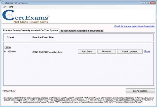 CCNP ENCOR 350-401 Practice Test – CertExams Blog