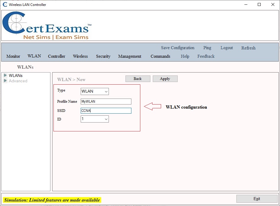 Cisco Wireless LAN Controller GUI – CertExams Blog