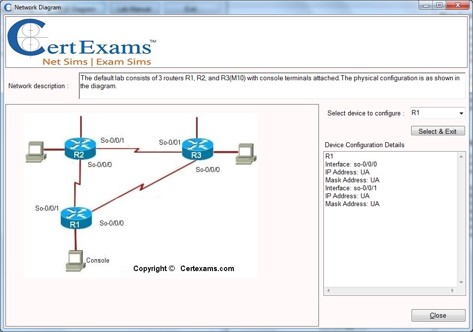 About Juniper Network Simulator Navigation – CertExams Blog
