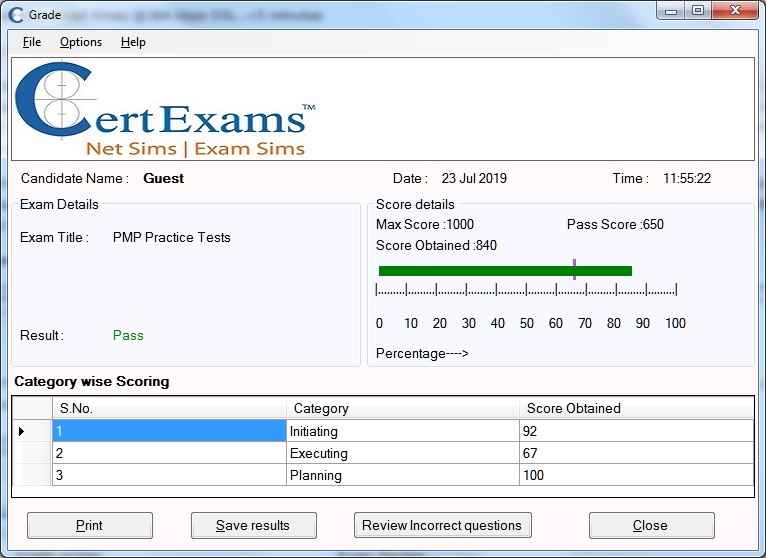 PMP Certification Practice Test – CertExams Blog