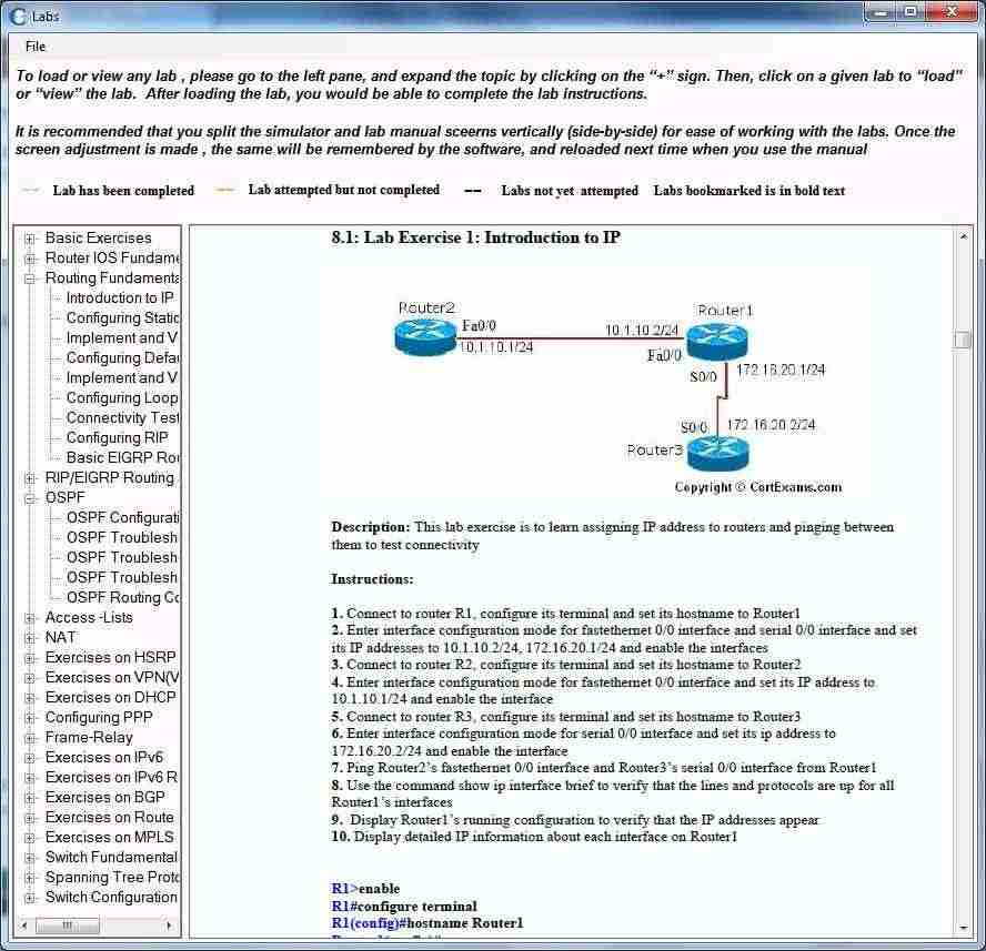 Cert-Ex™ Exam Simulator with NetSim for CCNA Download Cert-Ex™ Exam Simulator with NetSim for CCNA Download