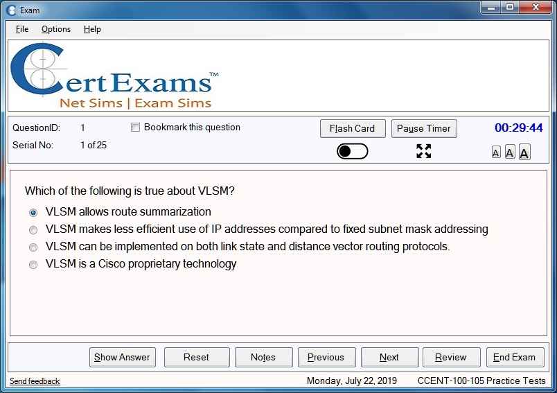 Cert-Ex™ Exam Simulator for CCENT Download