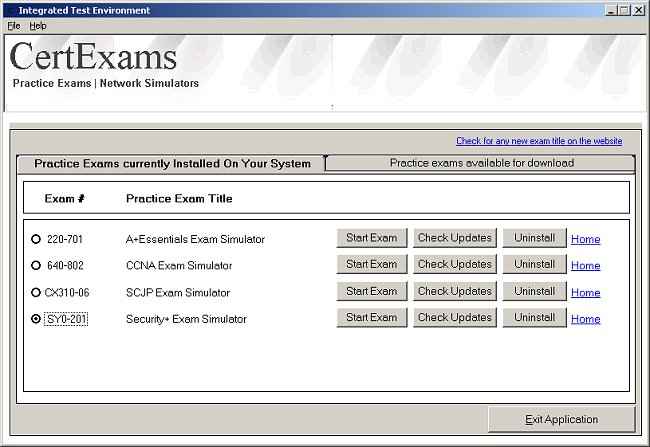 Cert-Ex™ Exam Simulator for OCA 1Z0-042 Download